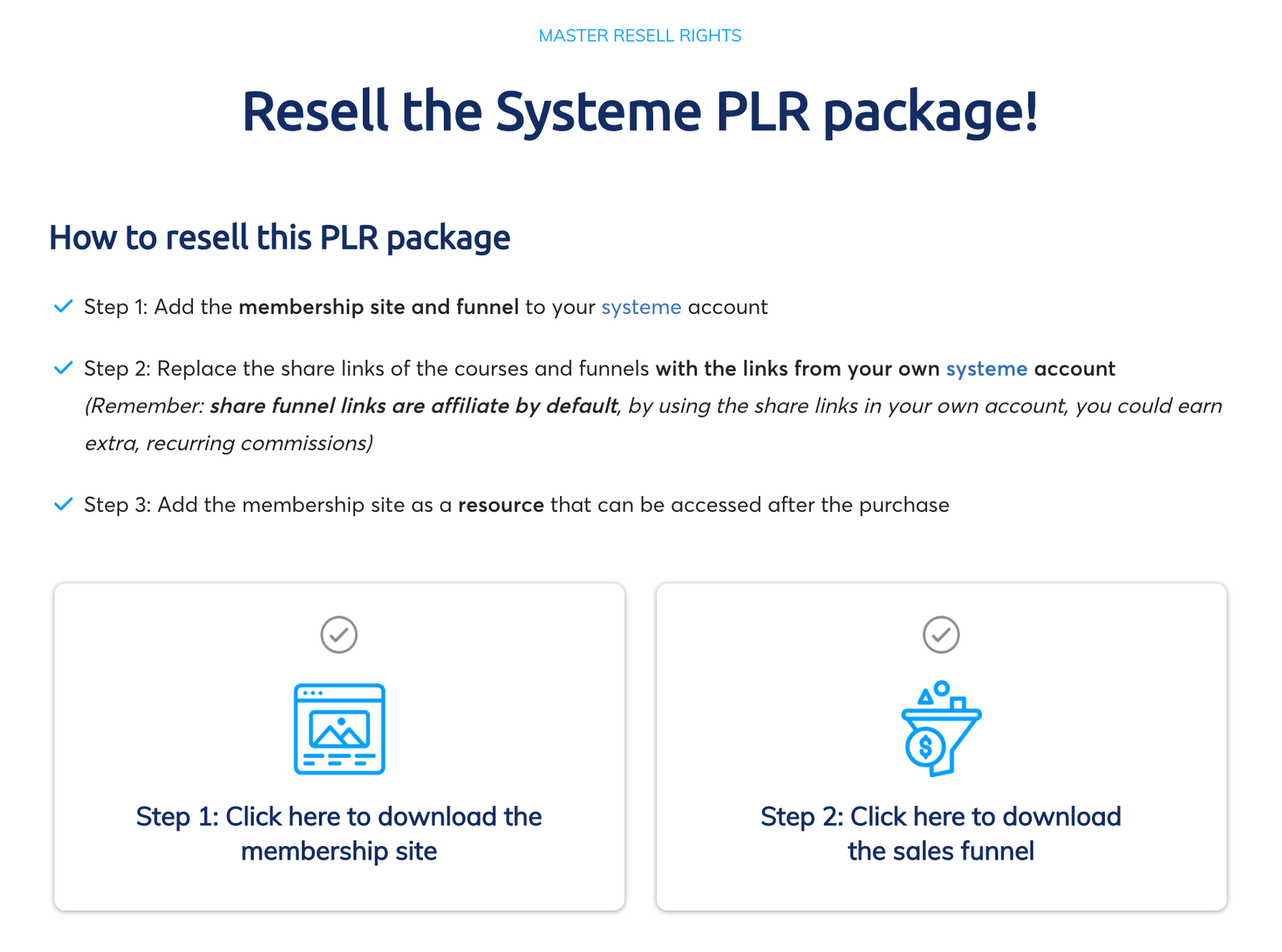 Get the New PLR Systeme Video Courses and PLR Ebooks